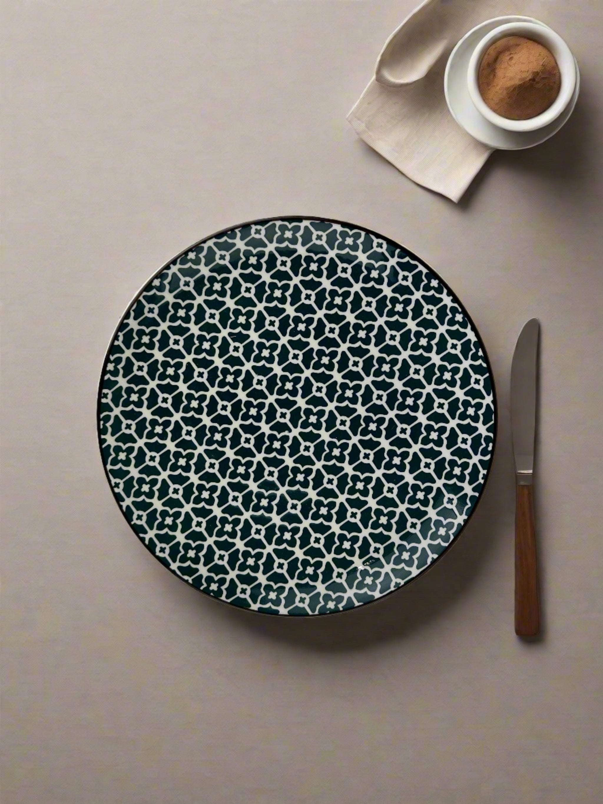 Moroccan Style Dinner Plate Large - Moroccan Style Dinnerware - Mix ...