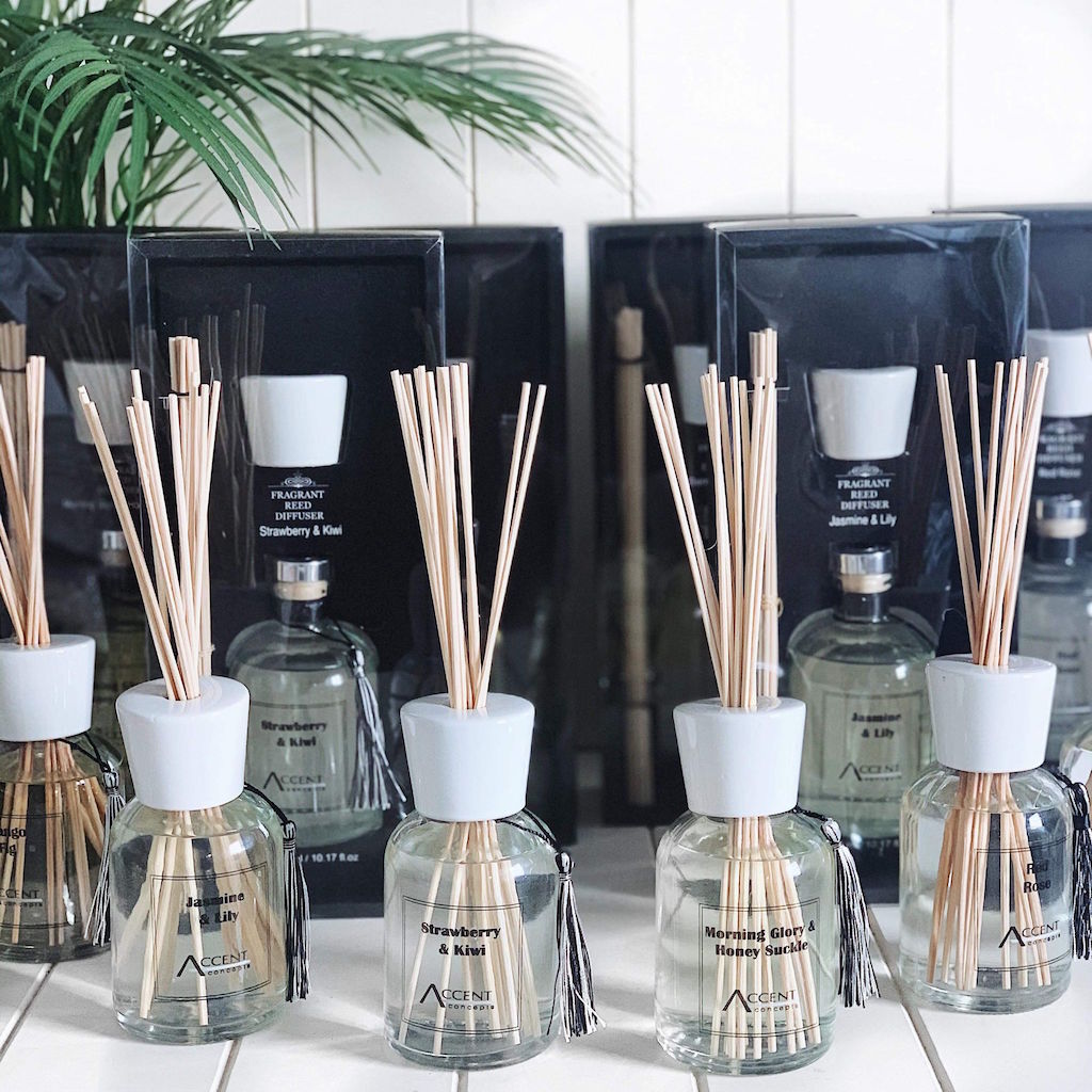 Fragrant Red Rose Reed Room Diffuser 300ml - Long Lasting Reed Diffuser ...